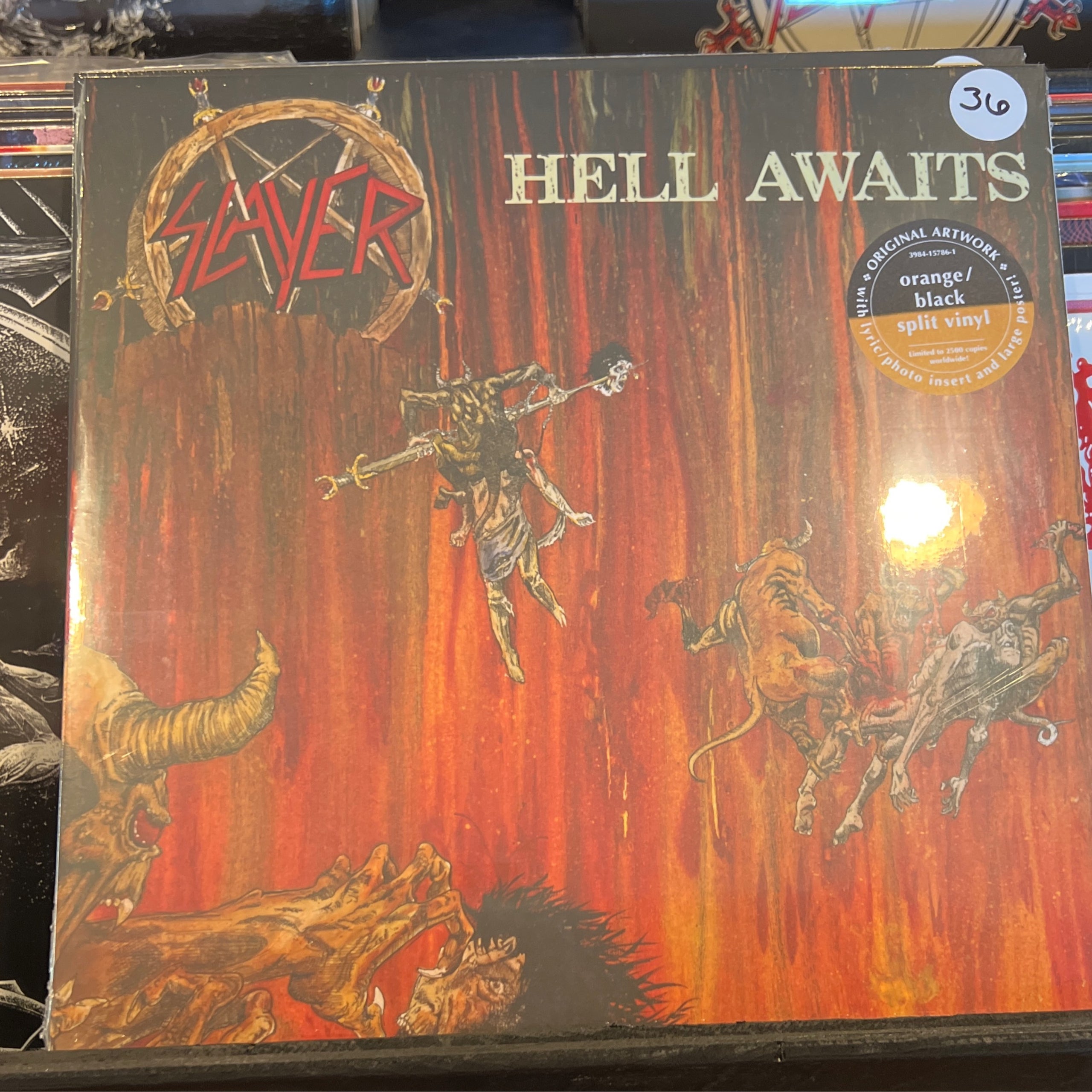 Slayer Hell Awaits Album Cover